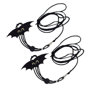 2 Pcs Hamster Harness Wing Outdoor Pet Accessories Hauling