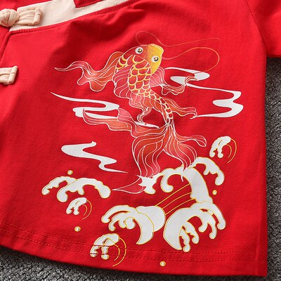 Summer Baby Childrens Hanfu Boys Summer Wear Thin Ancient