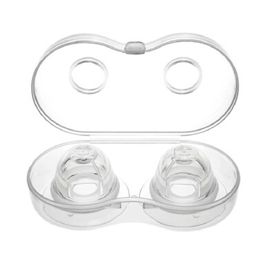 1pair Silicone Nipple Aspirator Puller Retraction Pump Sucke