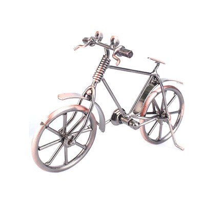 Handmade bicycle model decoration homestay Inn shoe shop dec