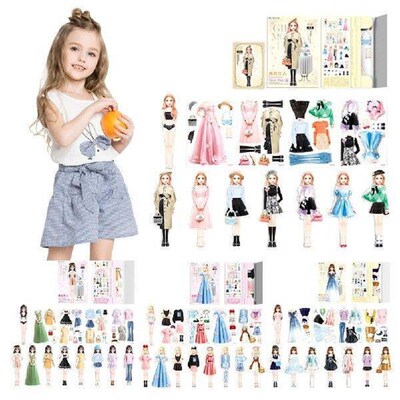Created Imagine Set Magnetic Dress Up Set Magnet People