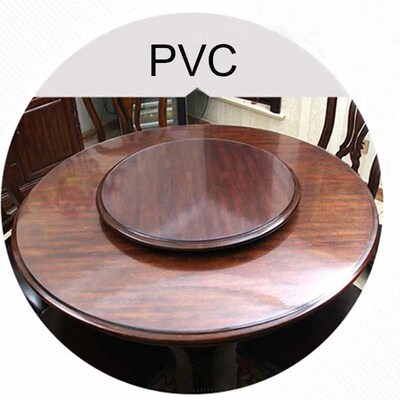 Round PVC Tablecloth Waterproof Oilproof able ver  Glass Sof