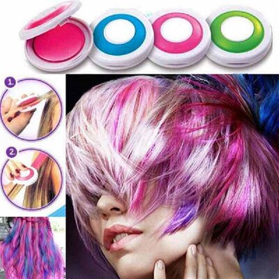 Hot 4pcs colors Hair Color Hair Chalk Powder European