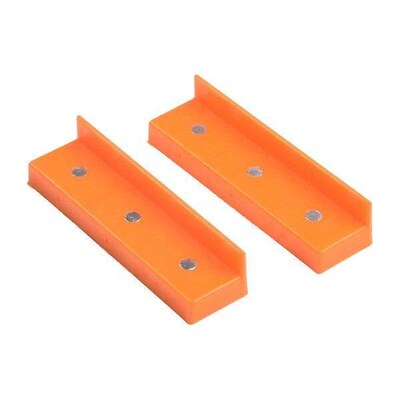 2pcs Multi-Grooved Magnetic Vise Pads Covers 6 Inch Soft