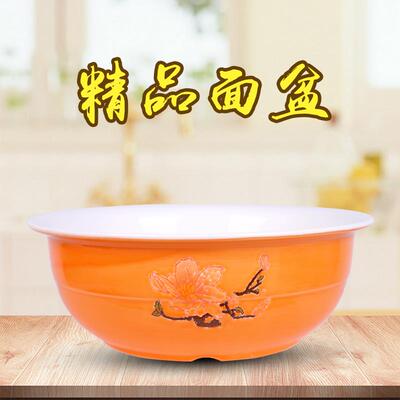 和面盆洗菜盆腌菜盆加厚陶瓷盆发面盆揉面盆铠装光缆凝彩声音响度