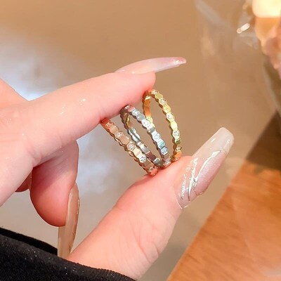 fashionThin Edge Stainless Steel Smooth Serrated Shape AAA Z
