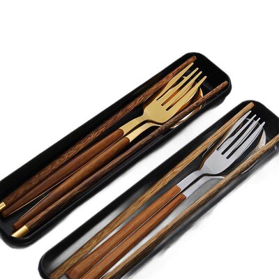 Bowl set, portable cutlery set for students, stainless steel