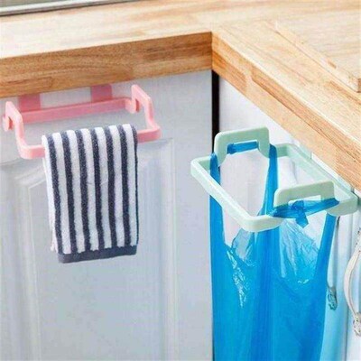 can be hanging trash bin garbage bag brket hangin