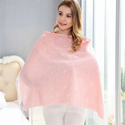 Cotton Nursing Cover Breastfeeding Towel Multifunctional