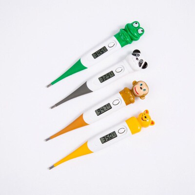 Cute Pet Digital Led Thermometer Cartoons Veterinary Body Th