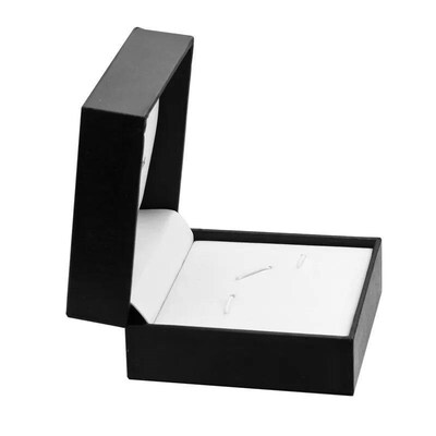 French high-end mens Cufflinks box black red Cufflinks Gift