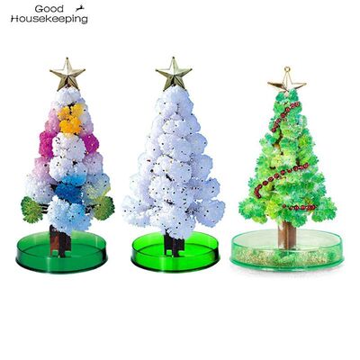 3 Types 14cm Magic Growing Christmas Tree DIY Fun Xmas Gift
