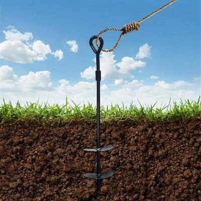 Earth Ground Anchors Metal Shed Anchors Tent Stake 40CM
