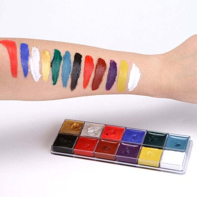Halloween face body painting paste paint Electroacoustic mak