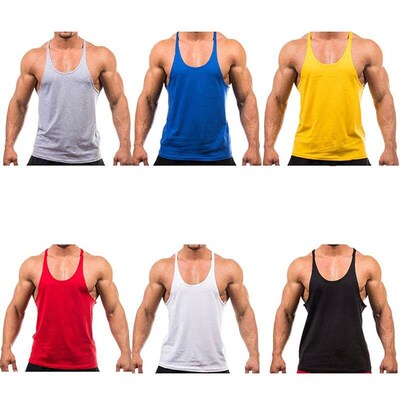 2024 New Style Jogger Gym Singlet Training Bodybuilding Tank