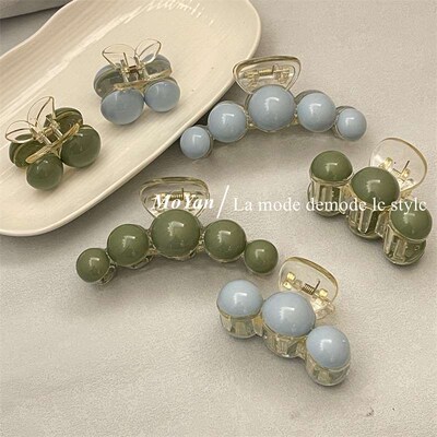 French Bead Large Small Grab Clip Early Spring Low Ball Head