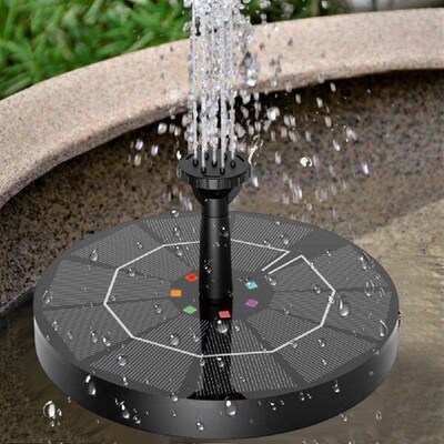 2.2W Solar Fountain Pump Lift 80CM Solar Powered Floating