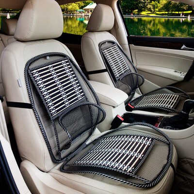 Car Cool Mat Conjoined Steel Wire Cushion Car Massage Bamboo