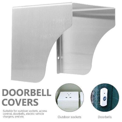 1PC Stainless Steel Splashproof Box Outdoor Socket Cover