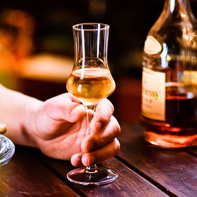 100ml Crystal Goblet Whisky Glass Creative Lead-free Tulip W