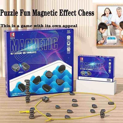 Magnet Chess Battle Set Magnetic Effect Educational Game Po