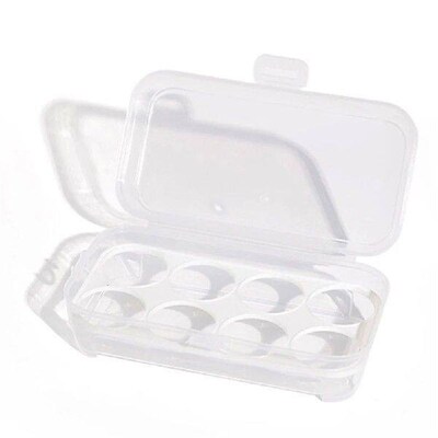 3/4/8 Grids Eggs Box Case Shockproof Egg Holder Kitchen