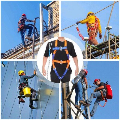 Fall Arrest Safety Harnesses with High Load Bearing