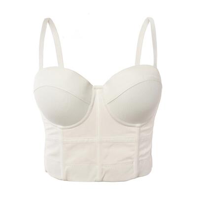 Mesh Push Up Bralet Womens Corset Bustier Bra Night Club Pa