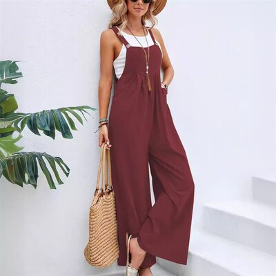 2025  Independent Station Womens Solid lor Casual Suspender