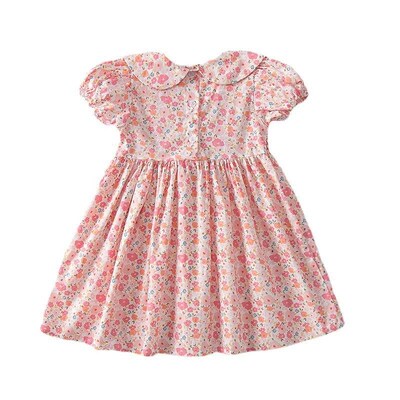 Summer Clothes Charming Dress Girls Dress Cotton Casual Prin