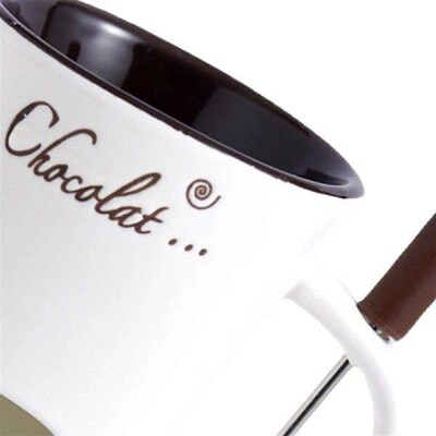 Fondue Mug Chocolate Melter Butter Melt Pot Chocolate