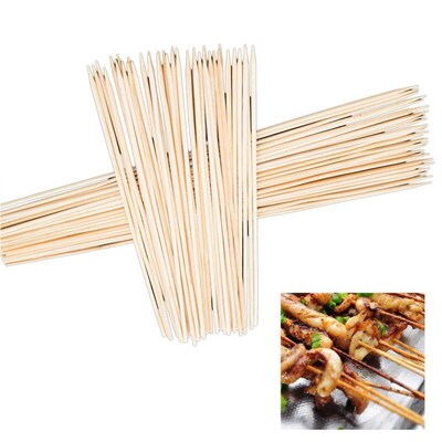 90PCs/Set BBQ Accessories Bamboo Skewers Grill Shish Kabob B