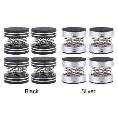 4 PCS Aluminium Alloy Spring Damping Pad Speakers Spring