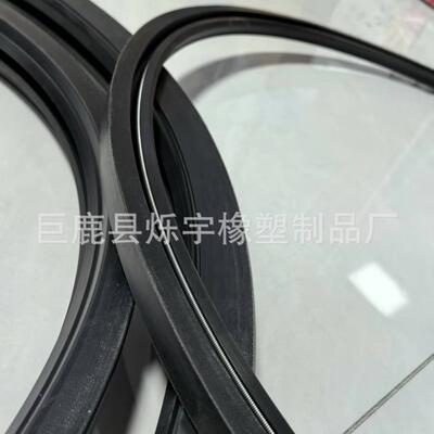 圈大型氟J型夹布油封R42835R/37钢厂轧机旋转夹布密封胶夹布密封