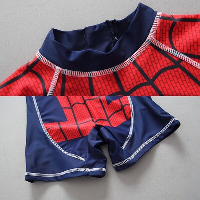 3-11 Year Boy One Pieces Swimsuit Children Spider Print  Swi