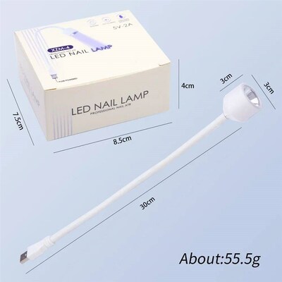 Nail Dryer Uv Led Nail Lamp Foldable Curing Lights Desk Lamp