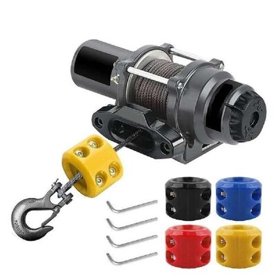 Winch Mount Stop Protects Towing Hook Cable Protector