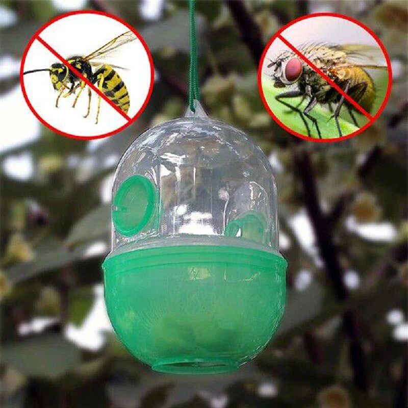 Hanging Beekeeping Catcher Cage Reusable Wasp Trap Wasps