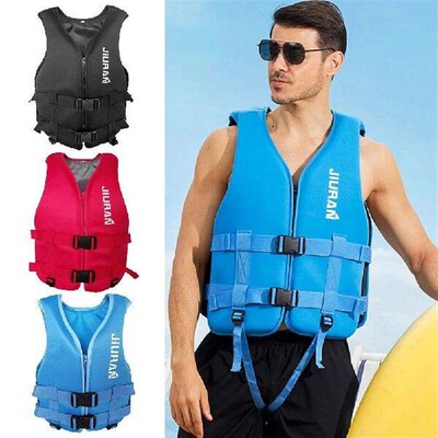 Adjustable Drifting Safety Vest Neoprene Warm Buoyancy