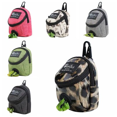 Portable Dog Training reat Bag Outdoor Pet Dog reat Pouch Pu
