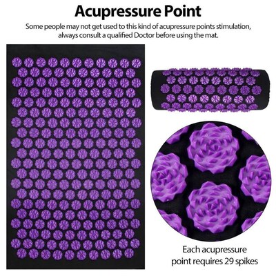 Acupressure Yoga Mat Kuznetsovs Applicator Cushion Sensi Ma