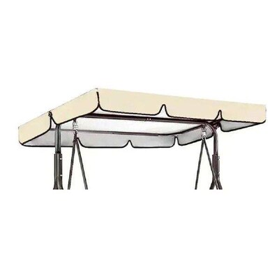 Outdoor Swing Chair Canopy Sunshade Swing Top Cover Garden