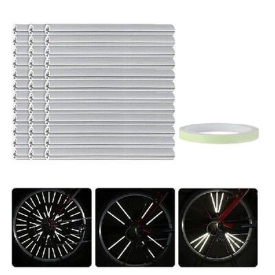 11UE 36Pcs Cycling Reflectors with Bike Reflective Sticker
