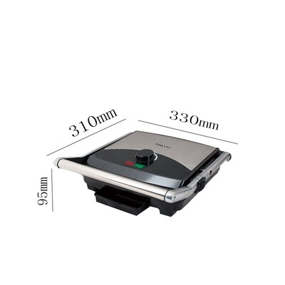 2000W Sandwich Steak Maker Beef 不锈钢三明治机烤面烤肉机不粘
