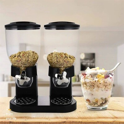 Food Storage Cereal Dispenser Storage Candy Dry Food Contain