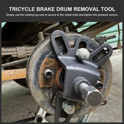 Universal Brake Drum Puller Tool 4 Hole Wheel Hub Puller Rep