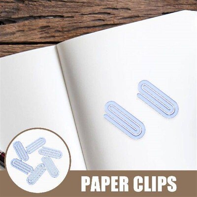 60 Pcs Big Paper Clip Small Office Paperclips Jumbo Binder