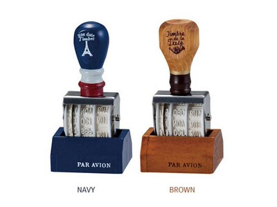 Retro Date Roller Stamp DIY Seal Clear Stamps Craft Stempels