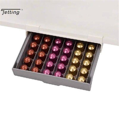 Coffee Capsule Holder Coffee Tea Bag Small Drawer Organizer