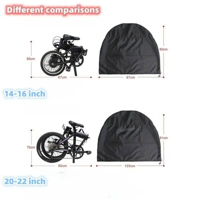 Rainproof Lightweight Folding Bicycle Storage Bag Portable B